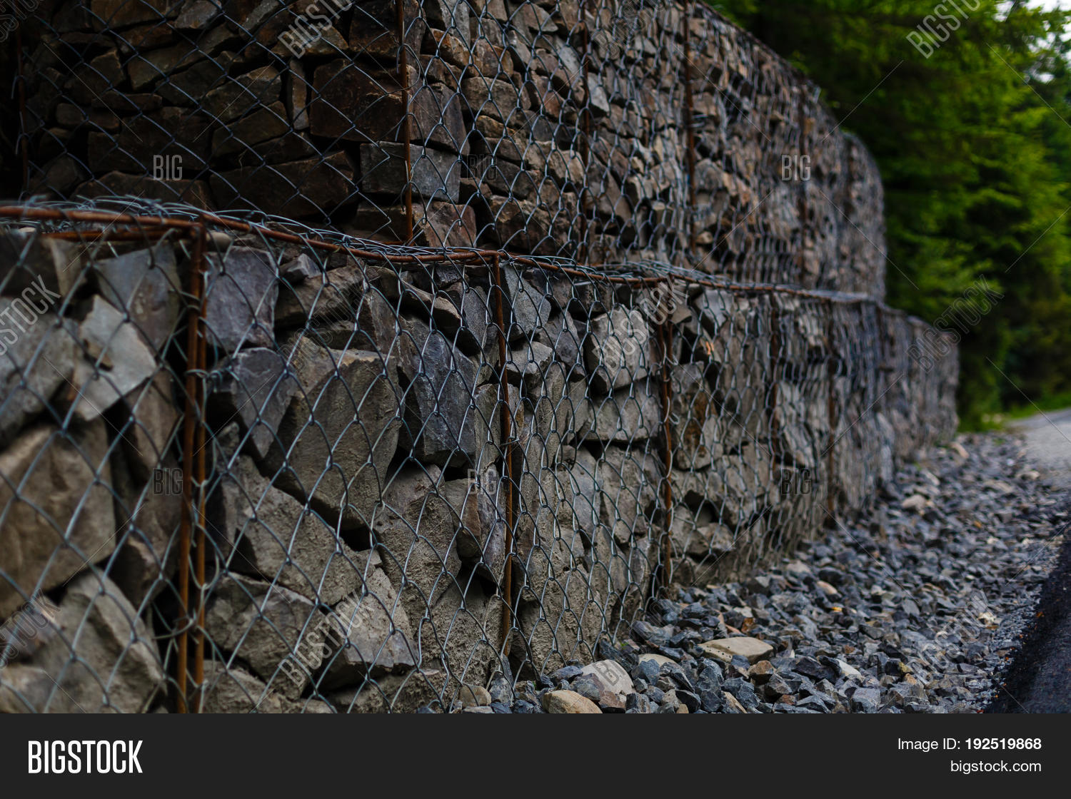 Slope Earth Retention Image & Photo (Free Trial) | Bigstock