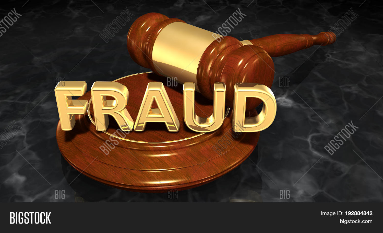 Fraud Law Concept 3D Image & Photo (Free Trial) | Bigstock