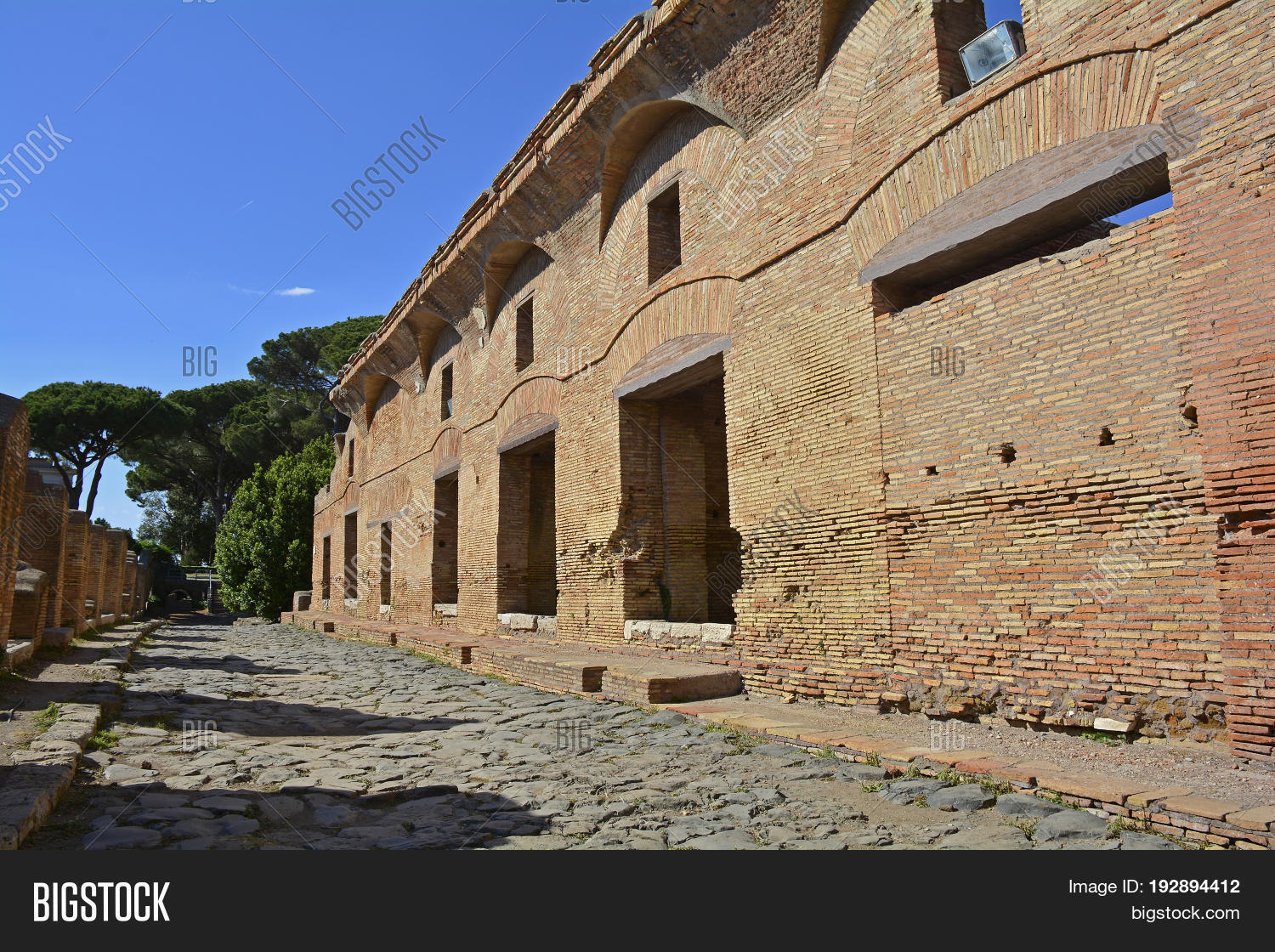 Ruins Insulae Image & Photo (Free Trial) | Bigstock