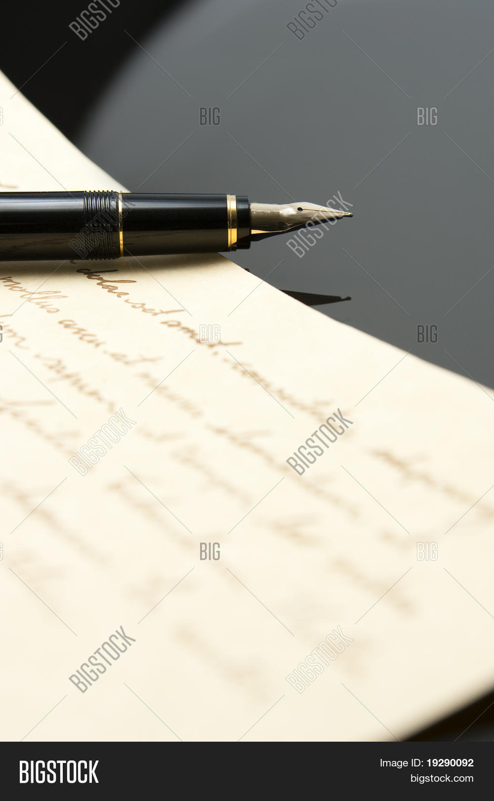 Fountain Pen Letter Image & Photo (Free Trial) | Bigstock