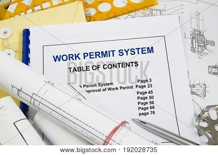 Work Permit System Image & Photo (Free Trial) | Bigstock