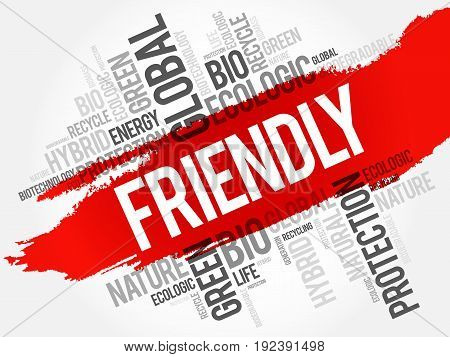 Friendly Word Cloud Image & Photo (Free Trial) | Bigstock