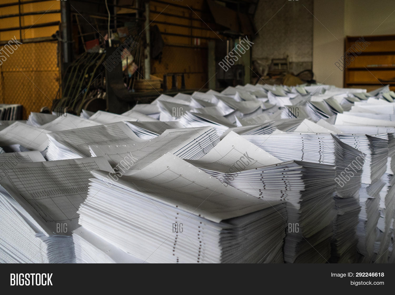 Large Amount Paper. Image & Photo (Free Trial) | Bigstock