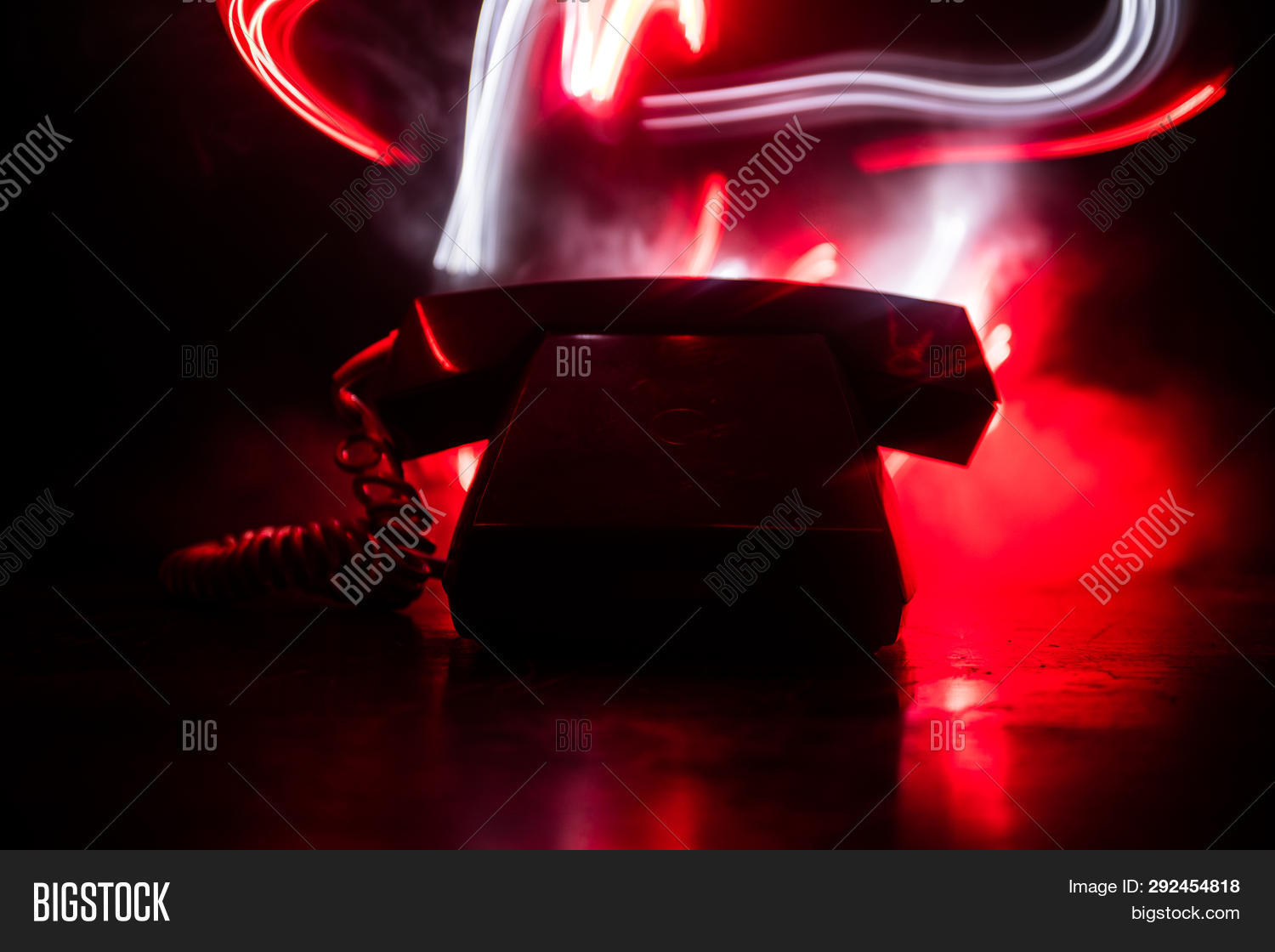 Old Black Telephone On Image & Photo (Free Trial) | Bigstock