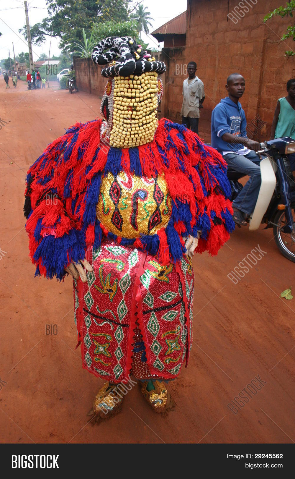 Egun Dancer Bobo Tribe Image & Photo (Free Trial) | Bigstock