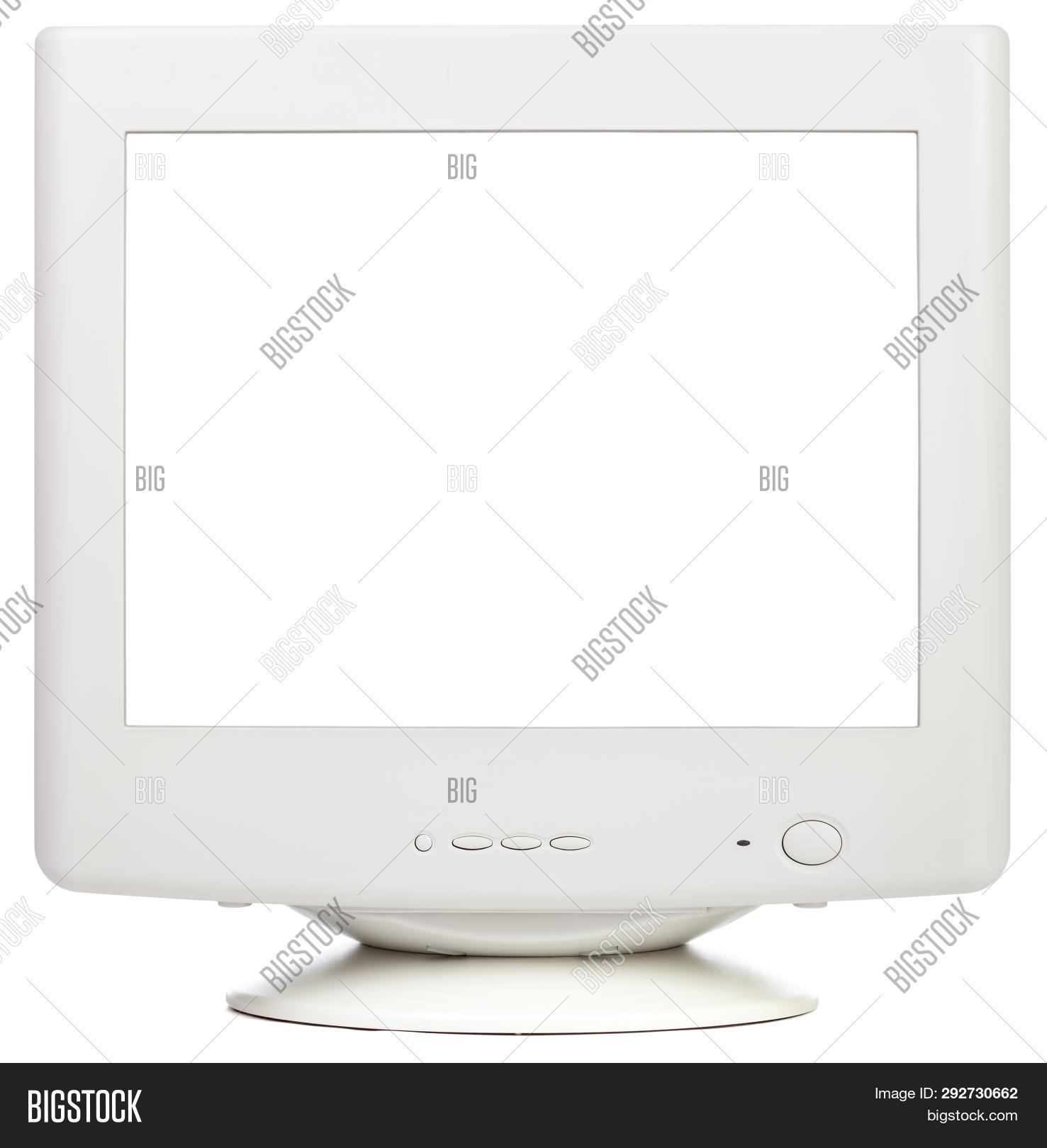 Vintage CRT Computer Image & Photo (Free Trial) | Bigstock