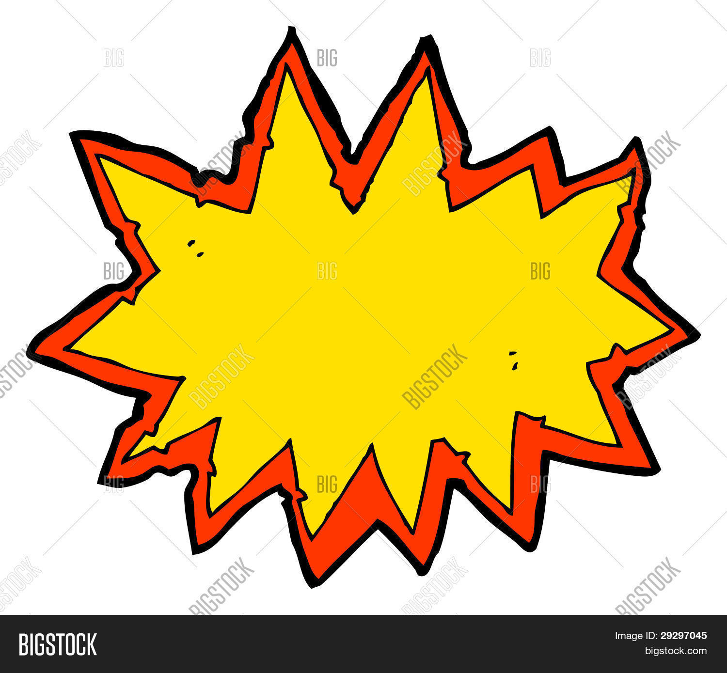 Explosion Cartoon ( Image & Photo (Free Trial) | Bigstock