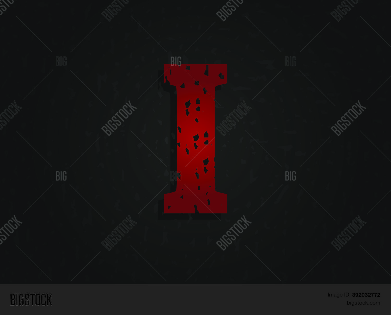 Vector Red Letter Vector & Photo (Free Trial) | Bigstock