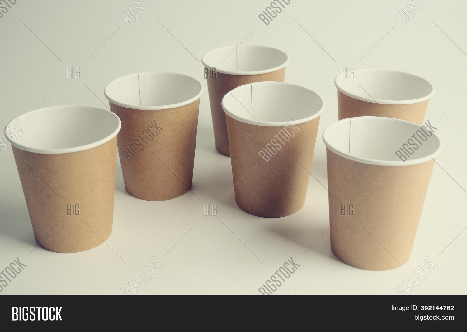 Few Empty Paper Cups. Image & Photo (Free Trial) | Bigstock