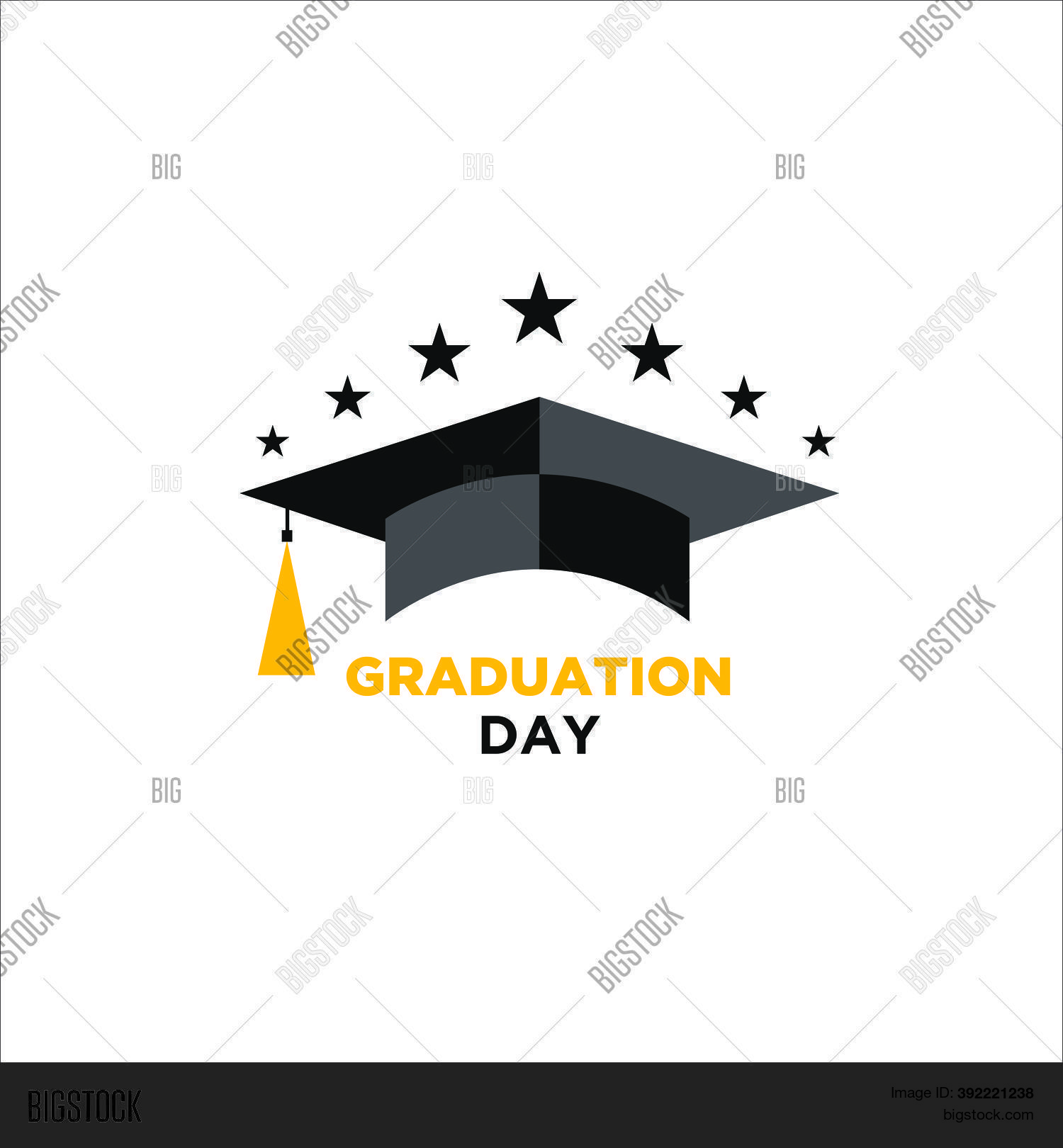 Graduation Day Logo Vector & Photo (Free Trial) | Bigstock