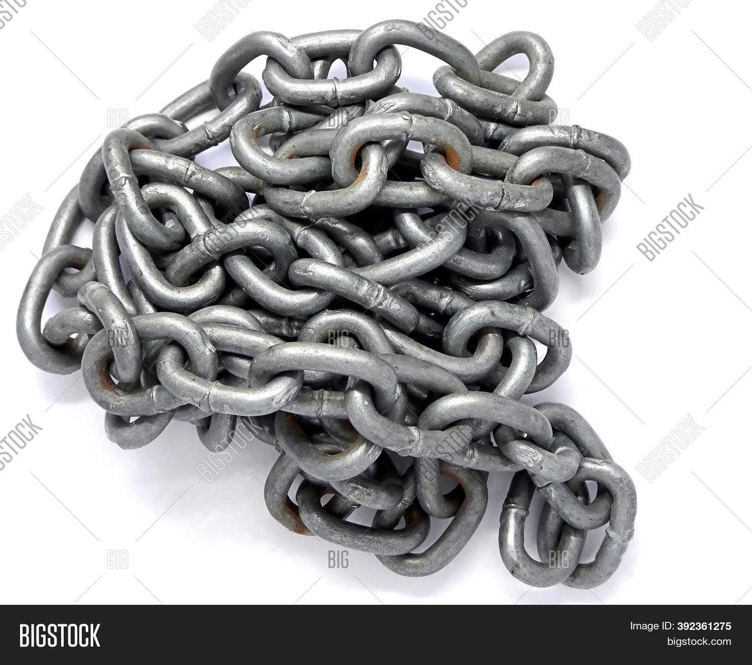 White Metal Chain On Image & Photo (Free Trial) | Bigstock