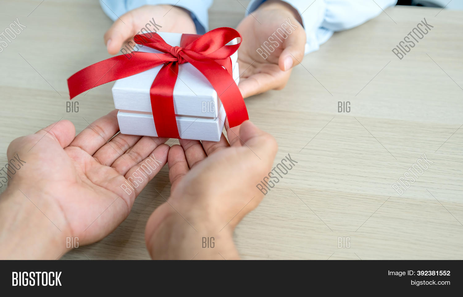 Gift Box Hands, Men's Image & Photo (Free Trial) | Bigstock