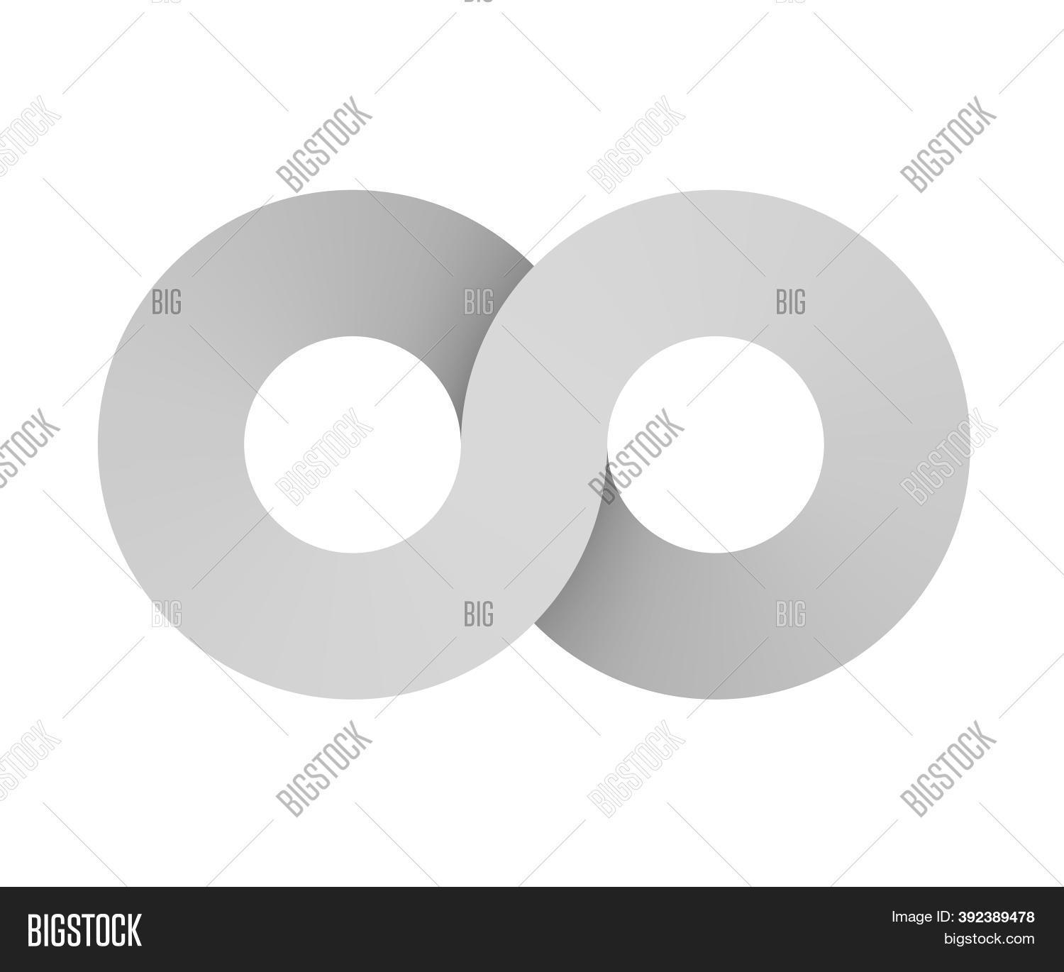 Infinity Sign Made Two Image & Photo (Free Trial) | Bigstock