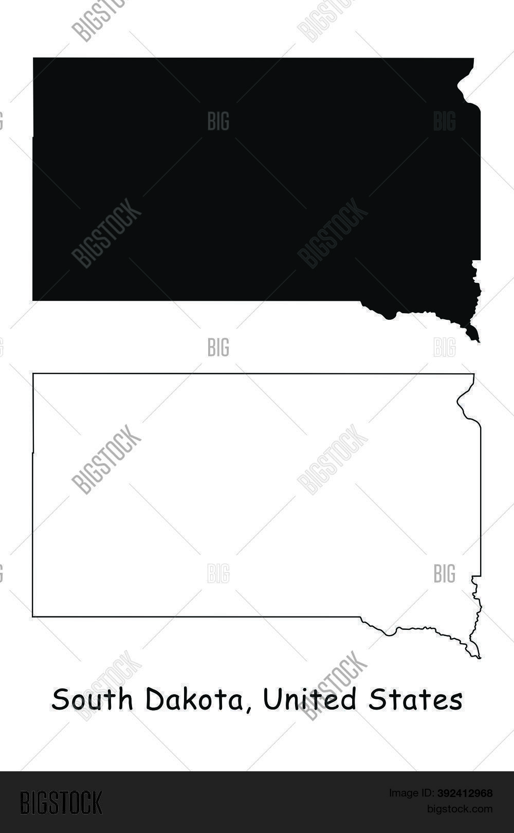 South Dakota Sd State Vector & Photo (Free Trial) | Bigstock
