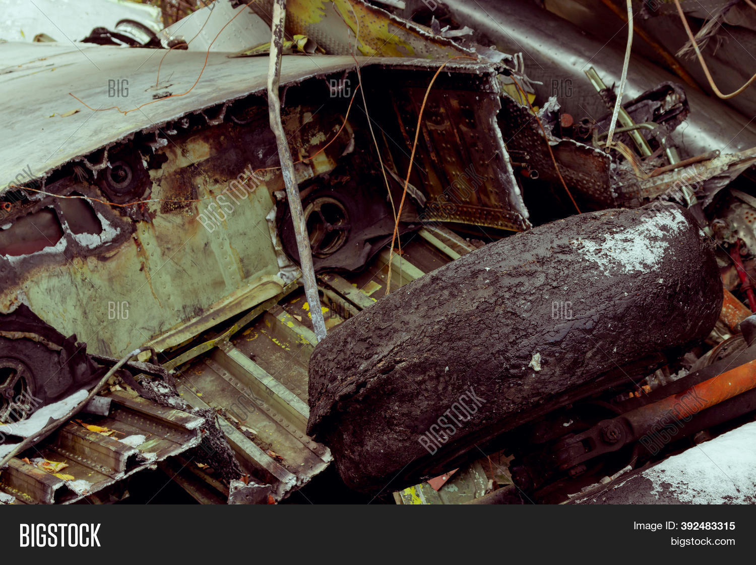 Plane Wreckage, Parts Image & Photo (Free Trial) | Bigstock