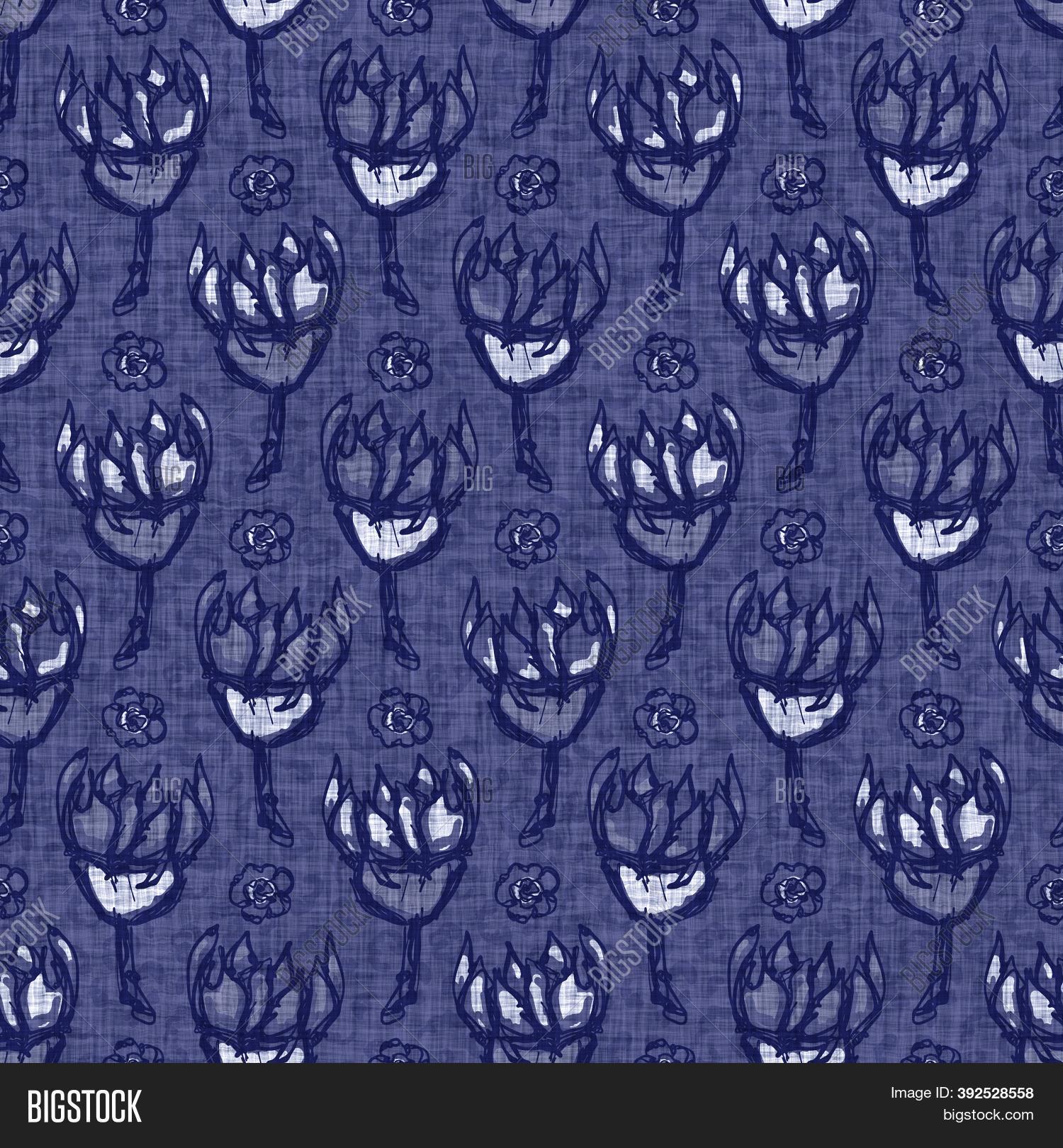 Indigo Blue Flower Image & Photo (Free Trial) | Bigstock