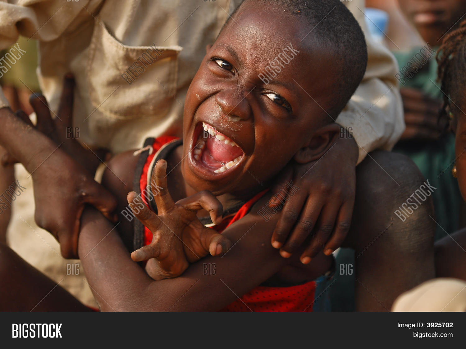 African Boy Screaming Image & Photo (Free Trial) | Bigstock