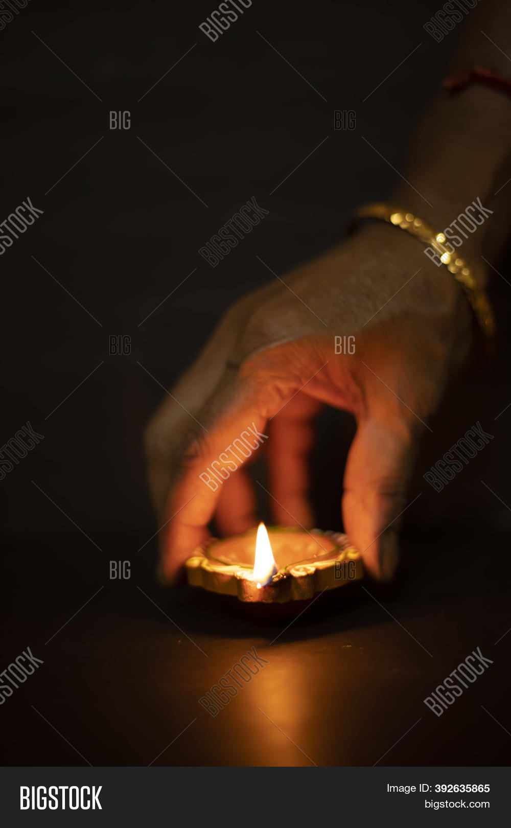Happy Diwali - Hand Image & Photo (Free Trial) | Bigstock