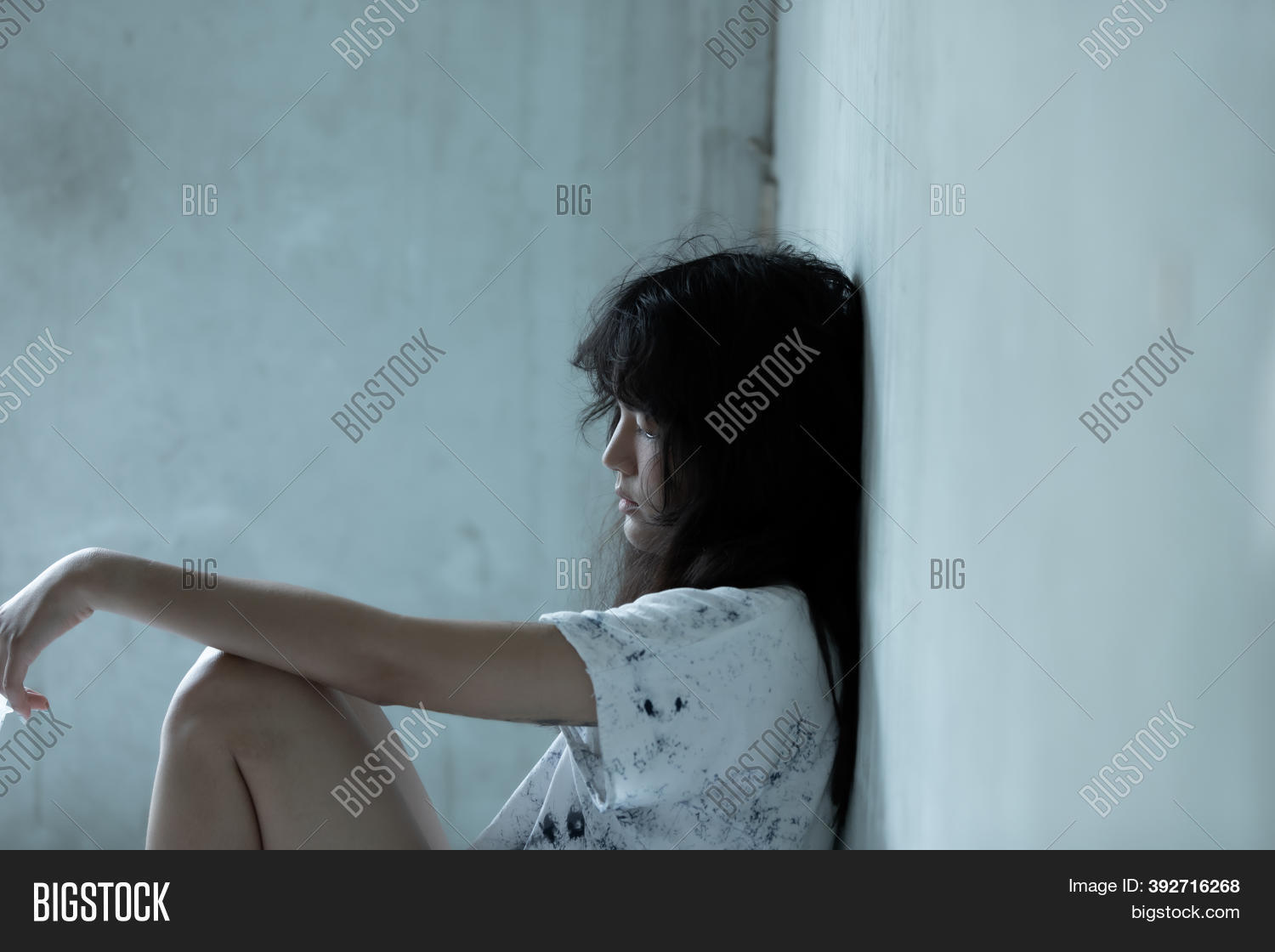 Asian Girl Hopeless Image & Photo (Free Trial) | Bigstock