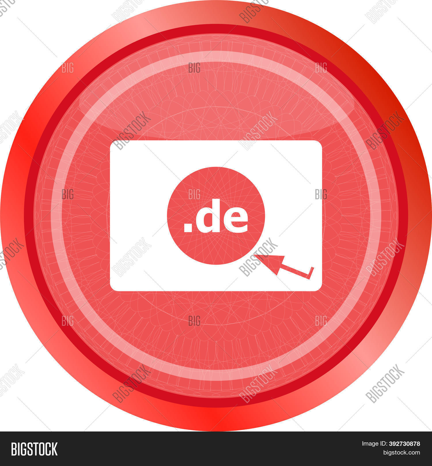 Domain De Sign Icon. Image & Photo (Free Trial) | Bigstock