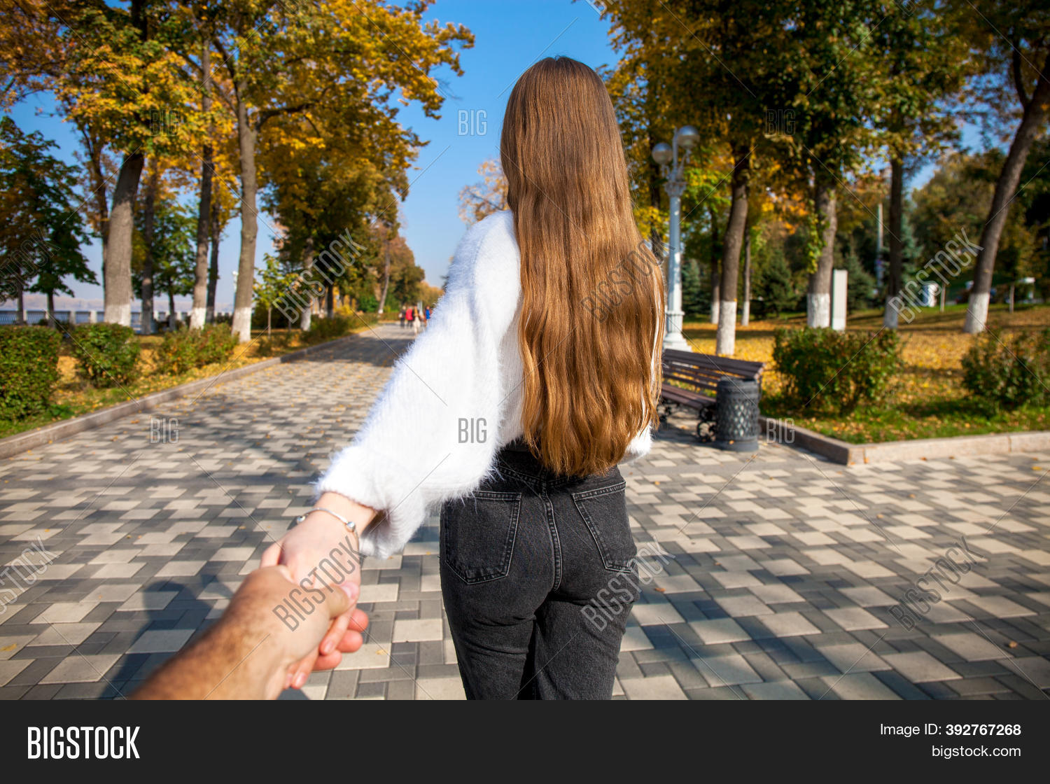 Follow Me - Young Girl Image & Photo (Free Trial) | Bigstock