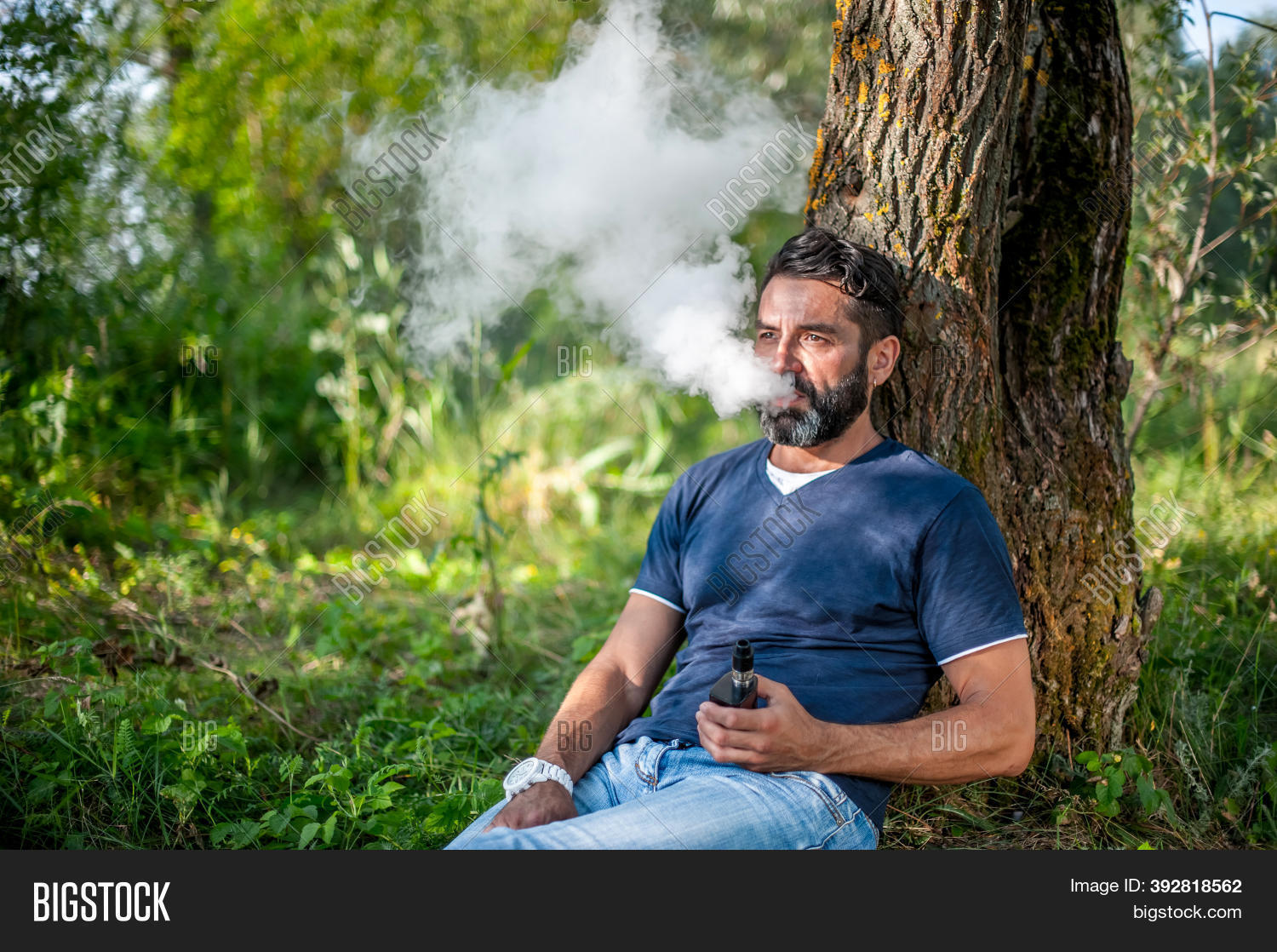 Confident Smoker Image & Photo (Free Trial) | Bigstock