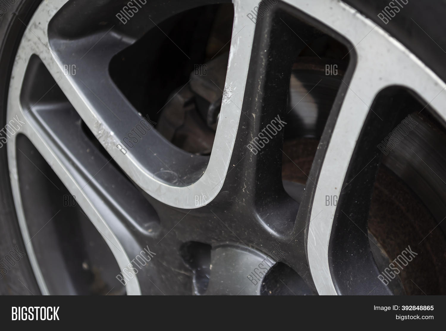 Wheel Rim Scratches Image & Photo (Free Trial) | Bigstock