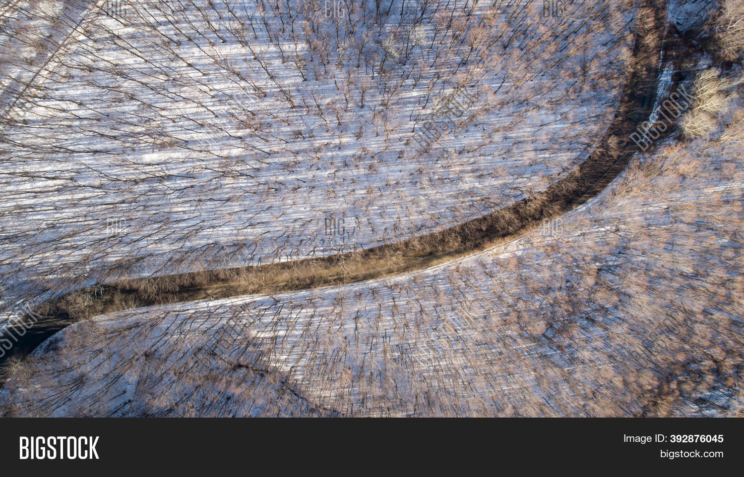 Aerial View Curved Image & Photo (Free Trial) | Bigstock