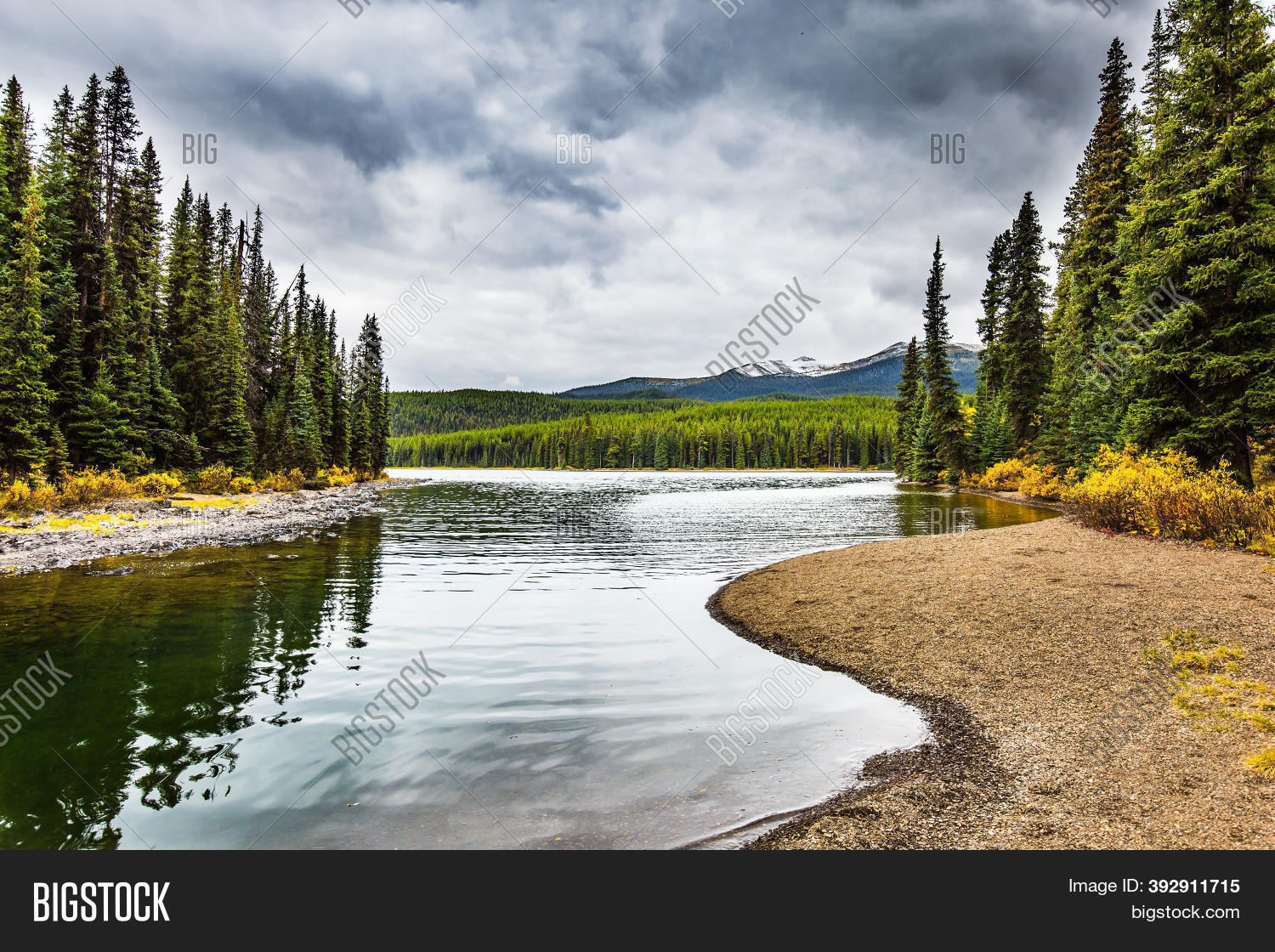 Cold Cloudy Fall Day Image & Photo (Free Trial) | Bigstock