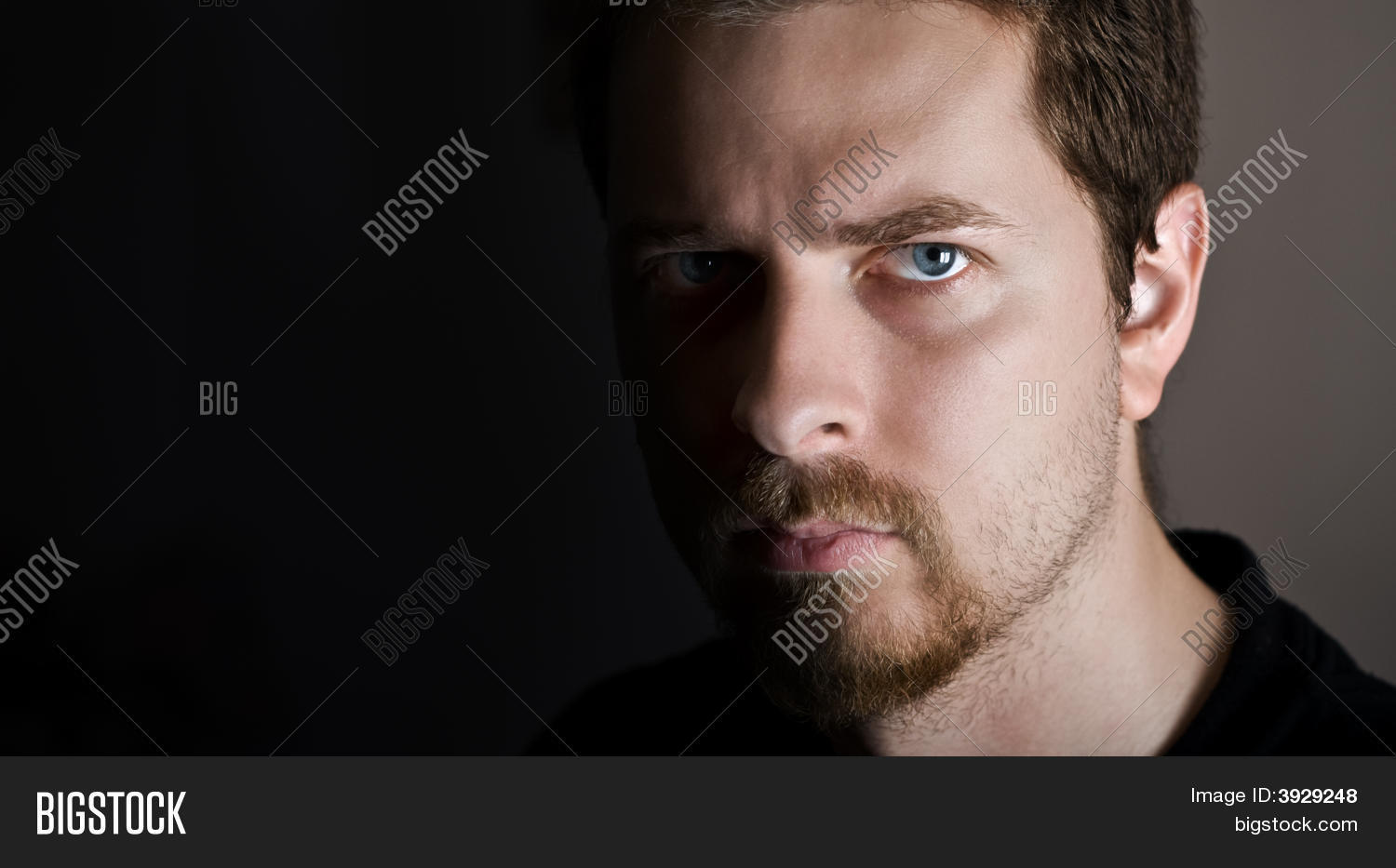 Serious Looking Man Image & Photo (Free Trial) | Bigstock