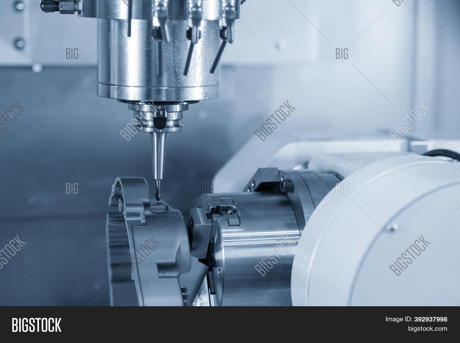 4-axis Cnc Machining Image & Photo (Free Trial) | Bigstock