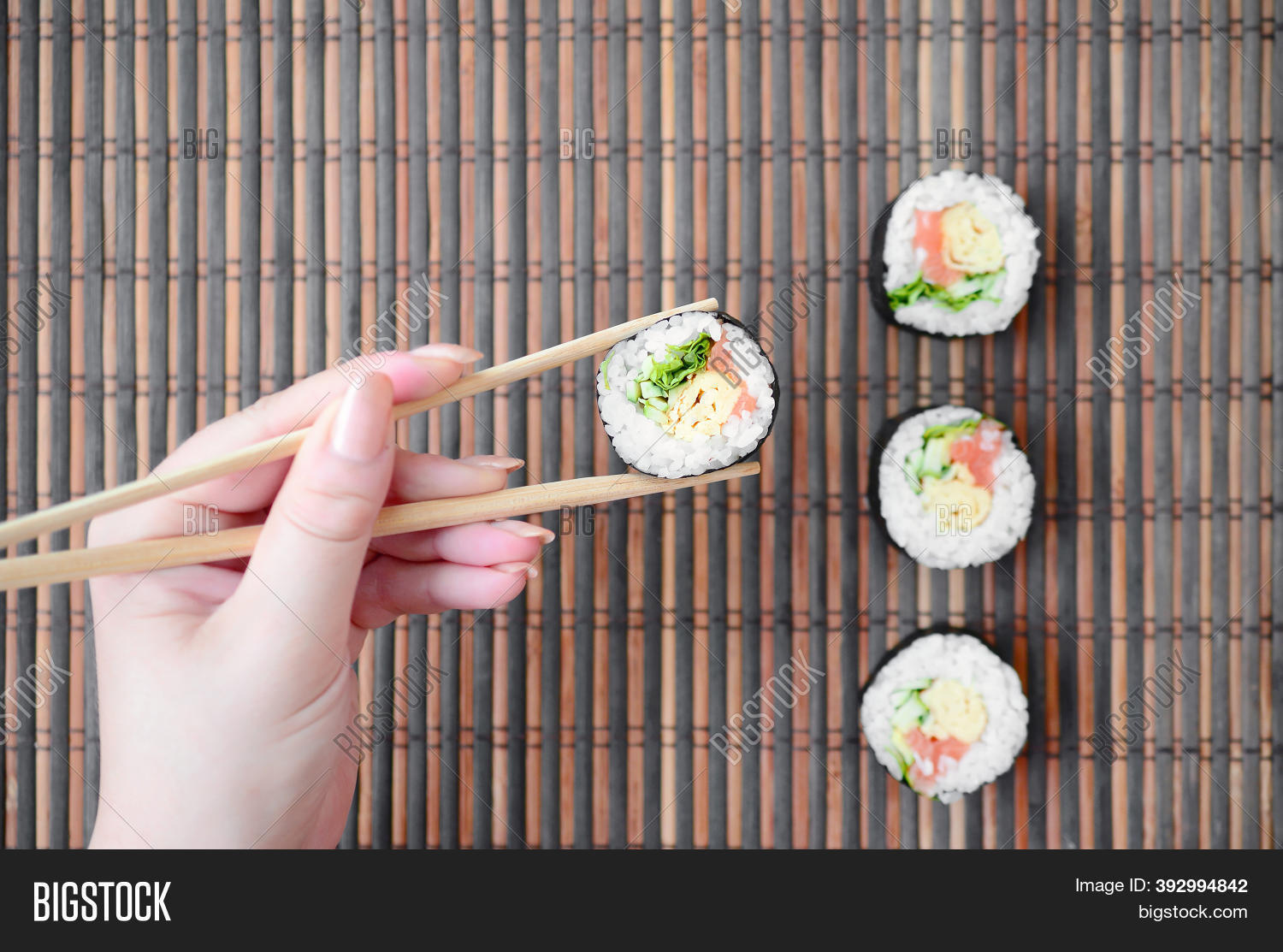 Hand Chopsticks Holds Image & Photo (Free Trial) | Bigstock
