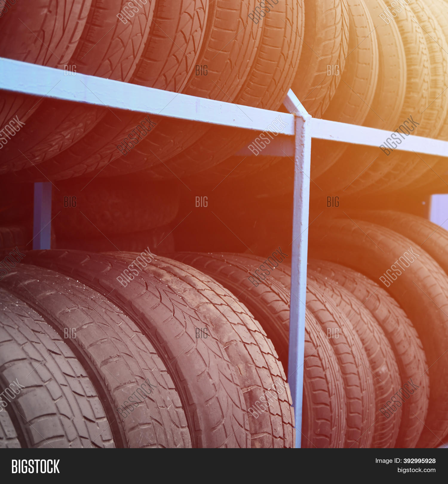 Rack Variety Car Tires Image & Photo (Free Trial) | Bigstock