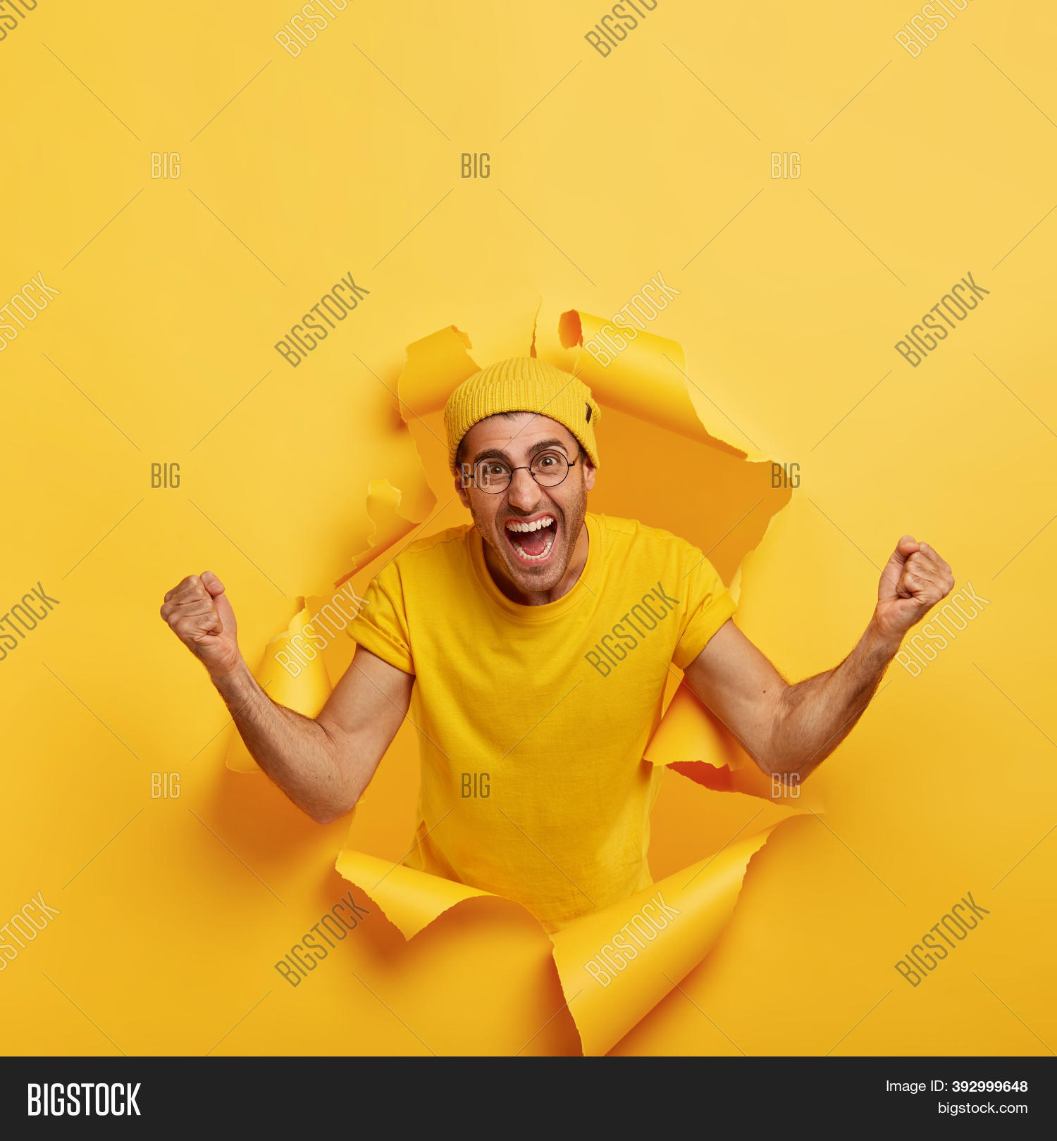Excited Overjoyed Guy Image & Photo (Free Trial) | Bigstock