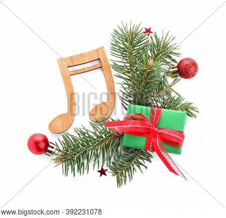Christmas Music Notes Background Images, Illustrations & Vectors (Free ...