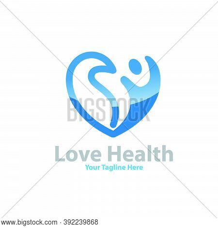 Love Health Logo Vector & Photo (Free Trial) | Bigstock