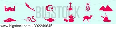 Set Middle East Vector & Photo (Free Trial) | Bigstock