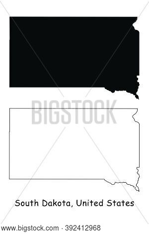South Dakota Sd State Vector & Photo (Free Trial) | Bigstock