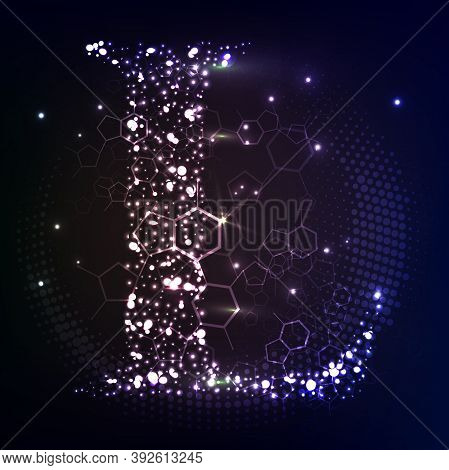 Abstract Image Letter Vector & Photo (Free Trial) | Bigstock