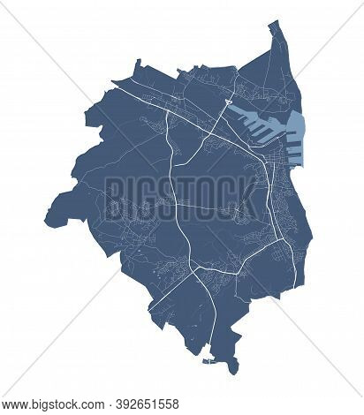 Gdynia Map. Detailed Vector & Photo (Free Trial) | Bigstock