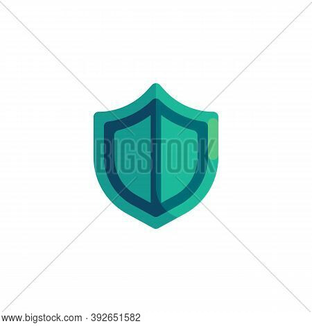 Security Shield Flat Vector & Photo (Free Trial) | Bigstock