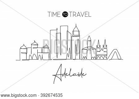 Single Continuous Vector & Photo (Free Trial) | Bigstock