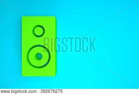 Green Stereo Speaker Image & Photo (Free Trial) | Bigstock