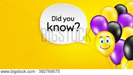 Did You Know. Smile Vector & Photo (Free Trial) | Bigstock