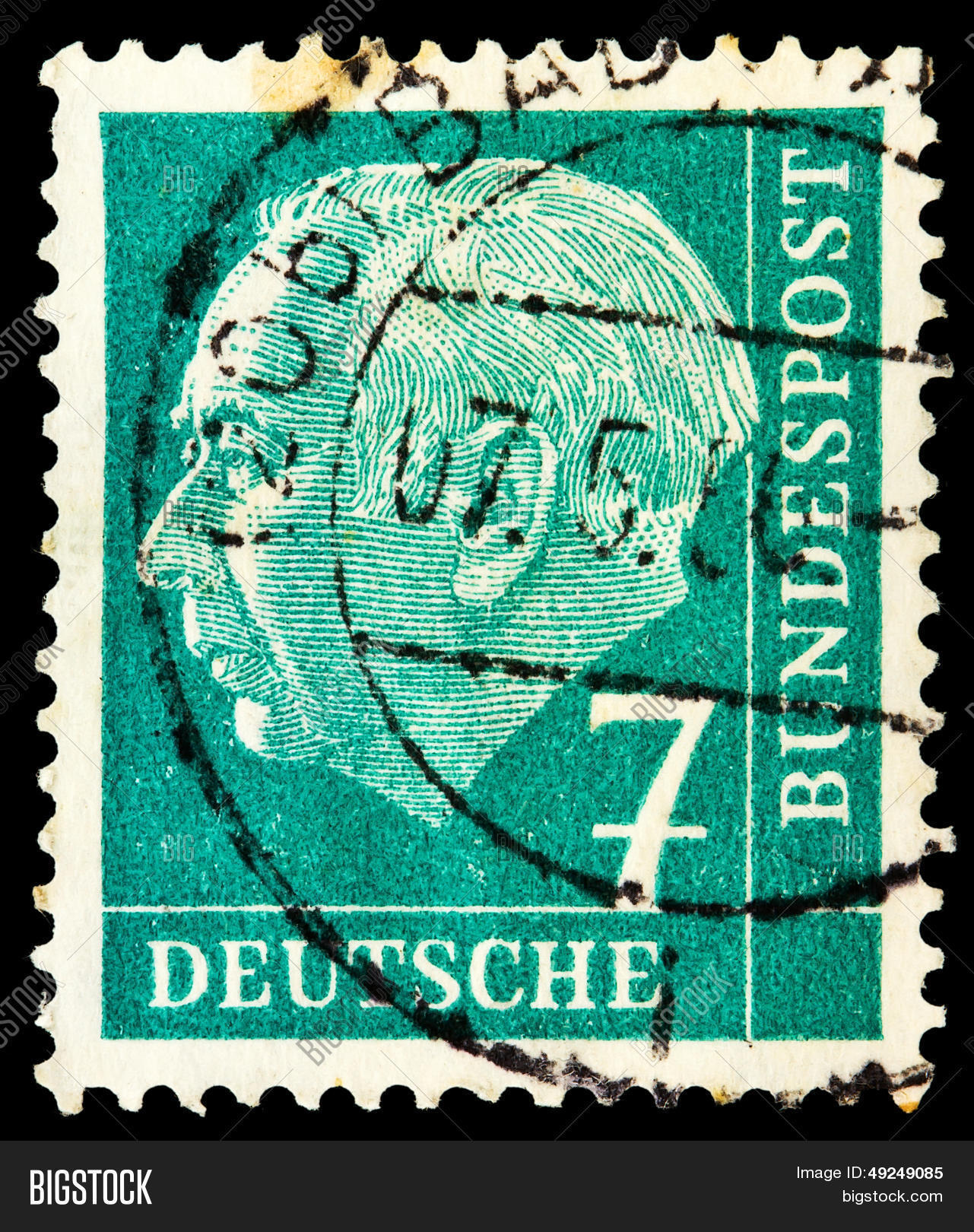 German Post Stamp Image & Photo (Free Trial) | Bigstock