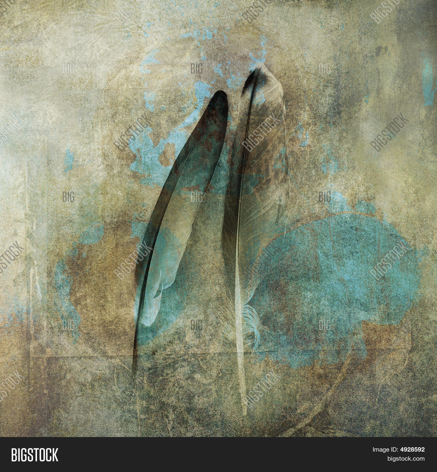 Two Feathers Image & Photo (Free Trial) | Bigstock