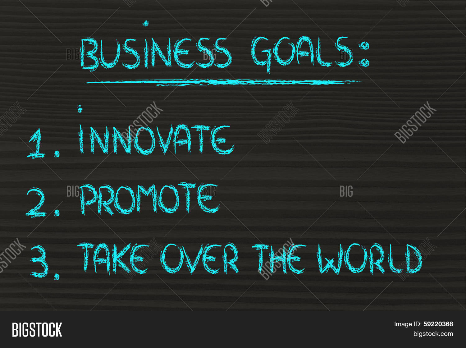 List Business Goals: Image & Photo (Free Trial) | Bigstock