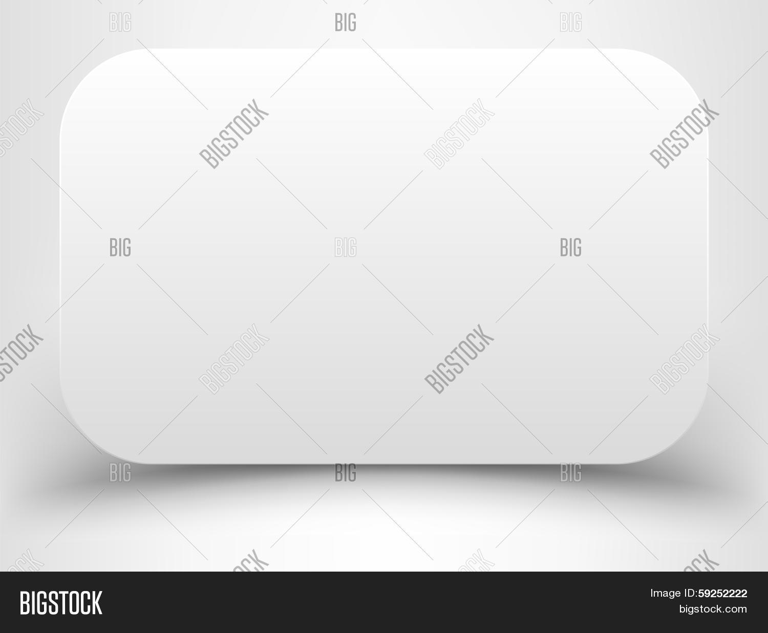 Blank White Rectangle Vector & Photo (Free Trial) | Bigstock