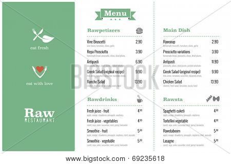 Raw Restaurant Food Vector & Photo (Free Trial) | Bigstock