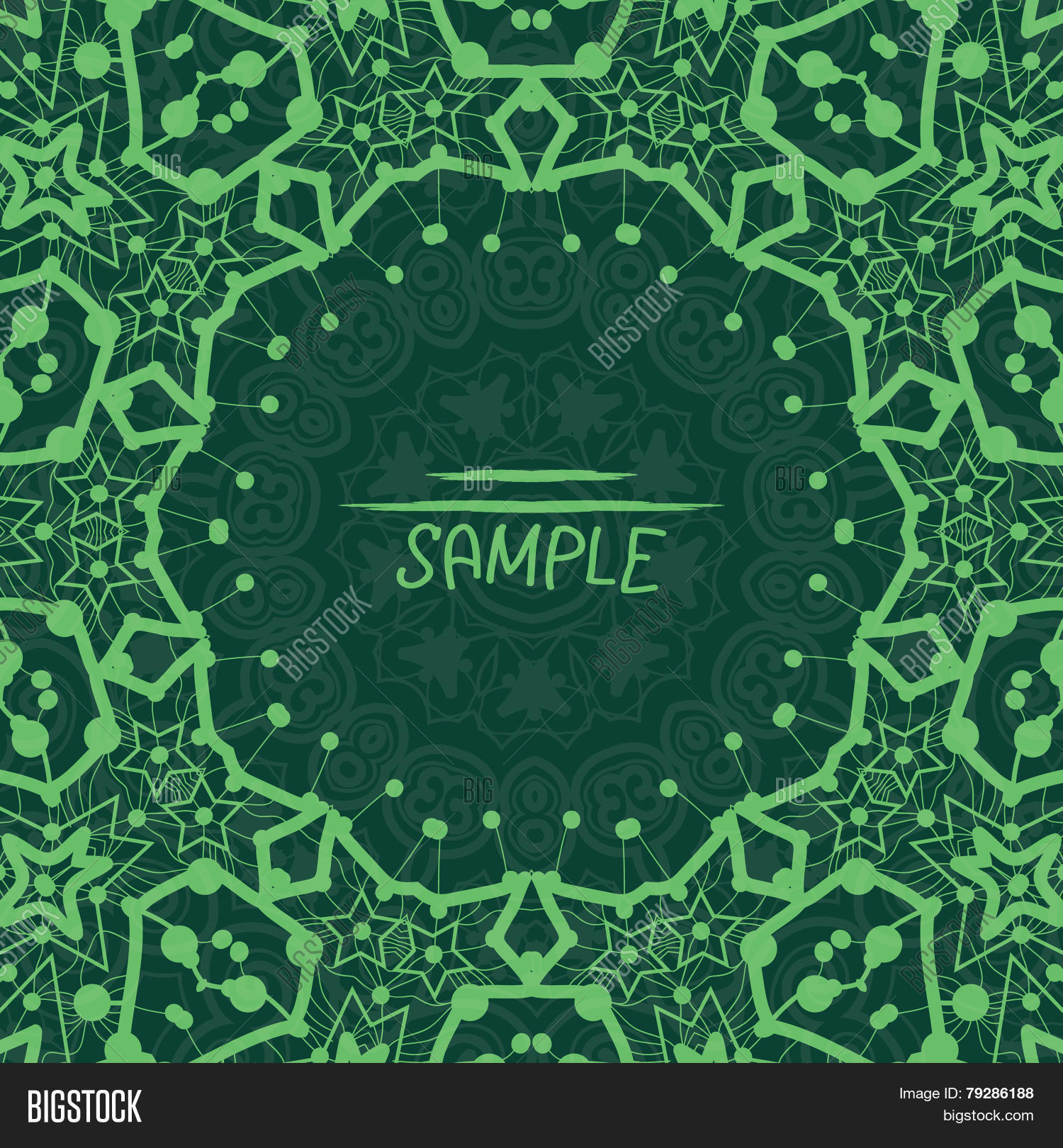 Dark Green Floral Vector & Photo (Free Trial) | Bigstock